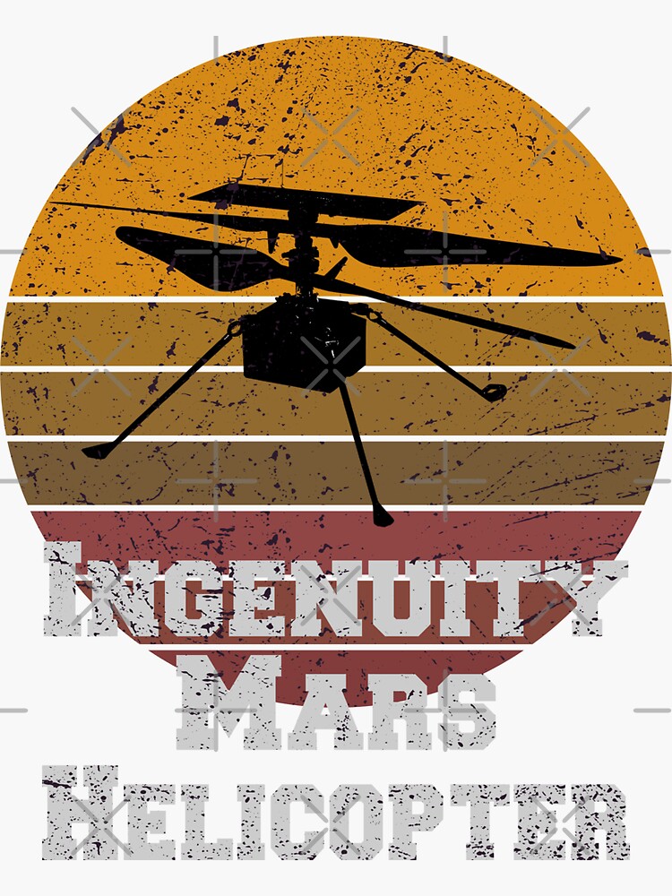 "Ingenuity Mars helicopter Perseverance Rover Landing Mars 2021 ...