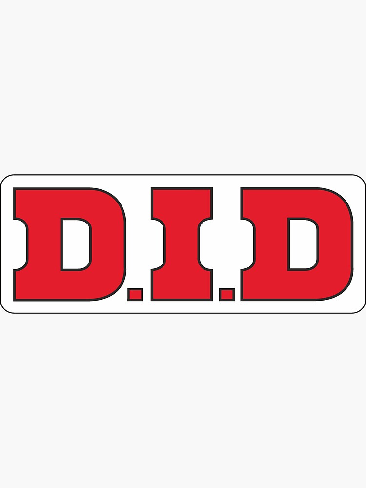 "DİD Chain Design" Sticker for Sale by Decalium | Redbubble