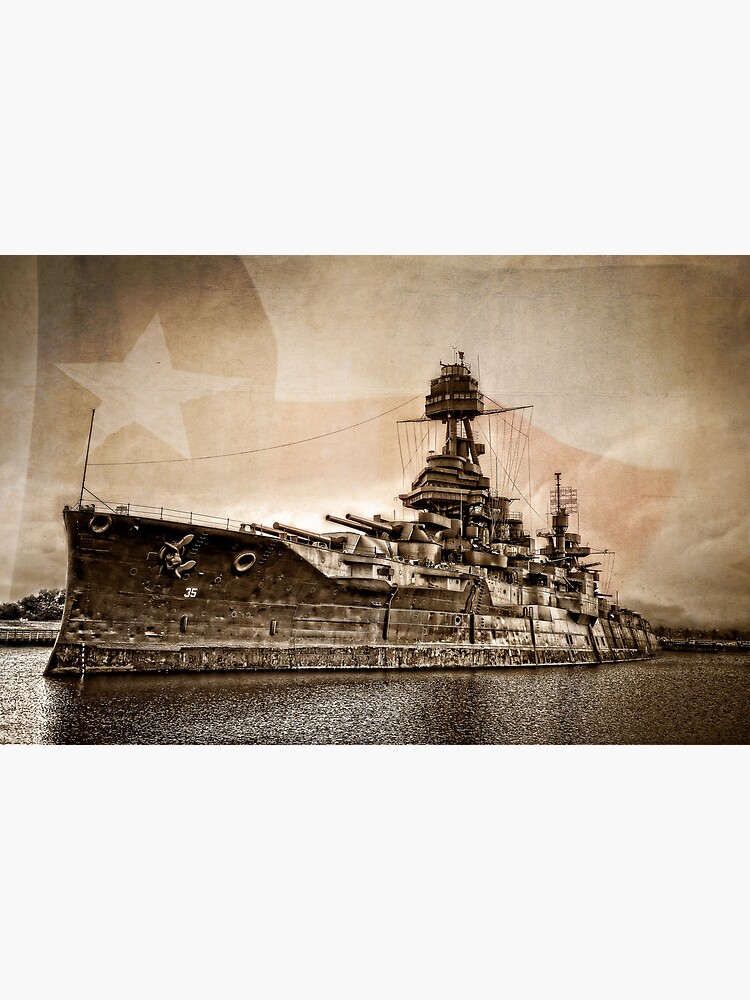 "USS Texas" Poster for Sale by loggeron30 | Redbubble