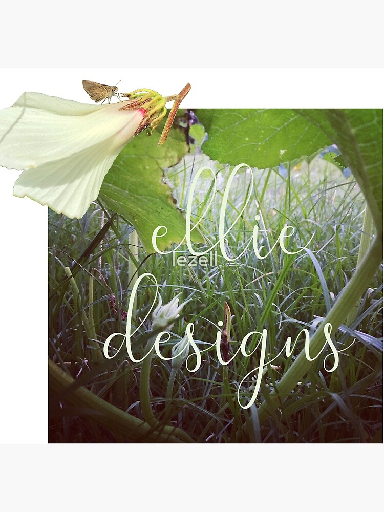 "ellie designs Logo" Poster for Sale by lezell | Redbubble