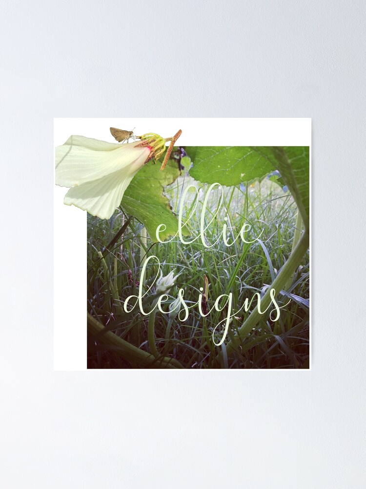 "ellie designs Logo" Poster for Sale by lezell | Redbubble