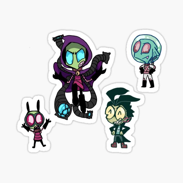 "Zimvoid Pack" Sticker for Sale by LilyArcondas | Redbubble