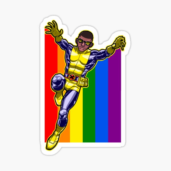 "Rainbow Prodigy!" Sticker for Sale by Jims-sketches | Redbubble