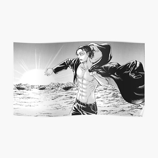Aot Manga Panel Posters | Redbubble