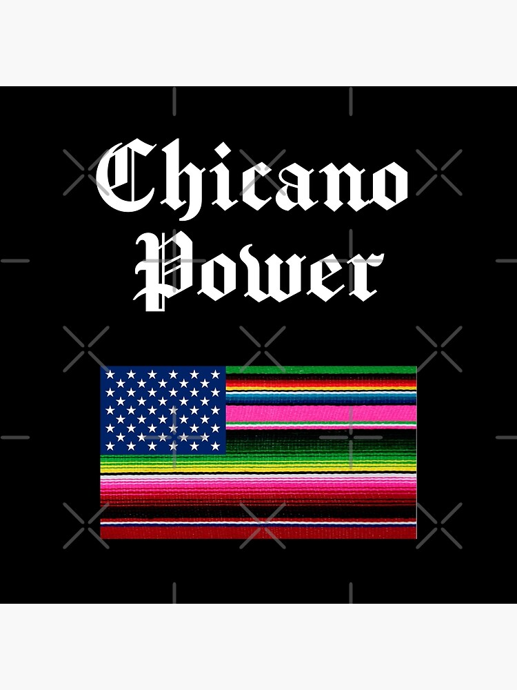 "American Flag with Sarape: Chicano Power" Photographic Print for Sale ...