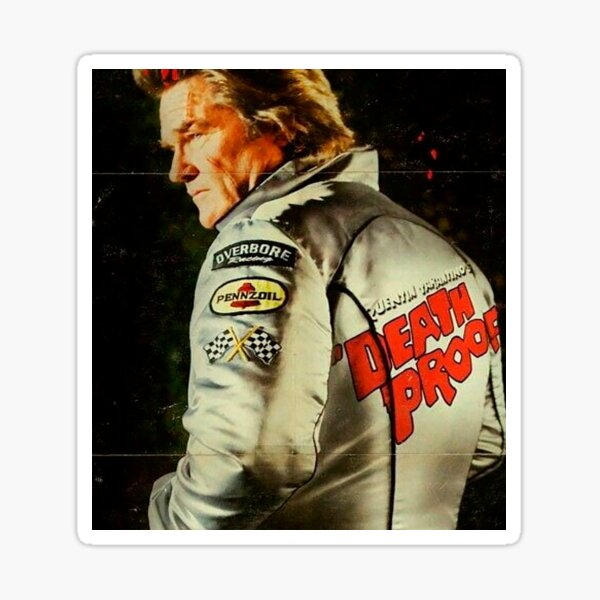 "Death proof" Sticker for Sale by pauloclementi | Redbubble