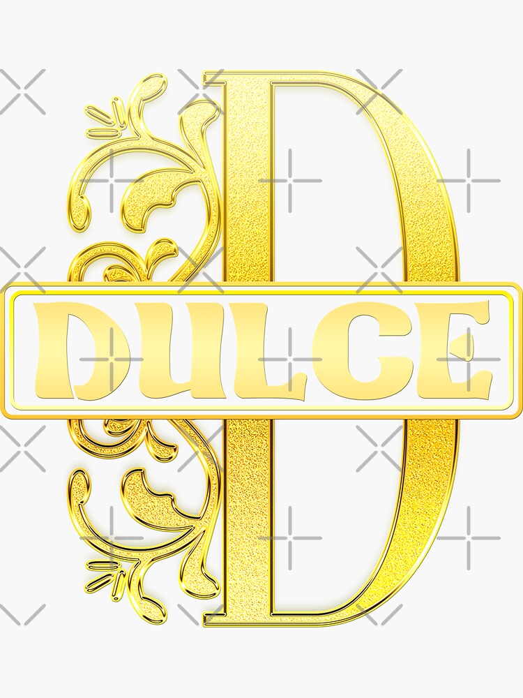 "Dulce name " Sticker by JoleeMathis | Redbubble