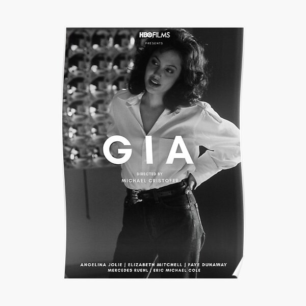 "Gia 1998 alternative movie poster 3" Poster for Sale by brendoodle ...