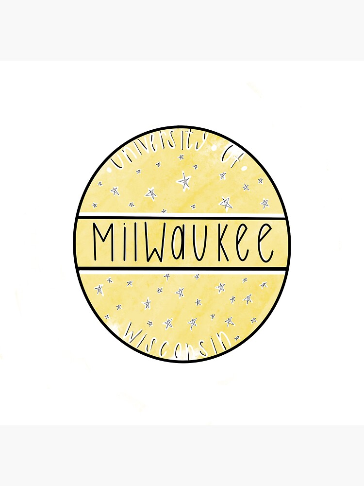 "Uwm " Sticker by averybaier | Redbubble