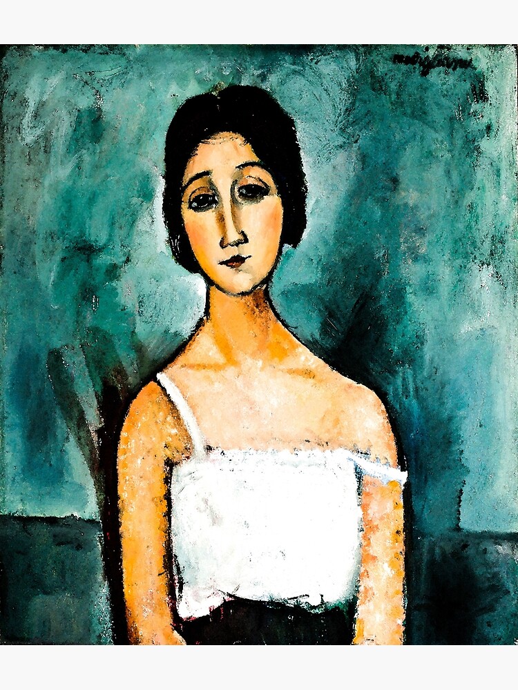 "Christina by Amedeo Modigliani" Art Print for Sale by OrcaArtGallery ...