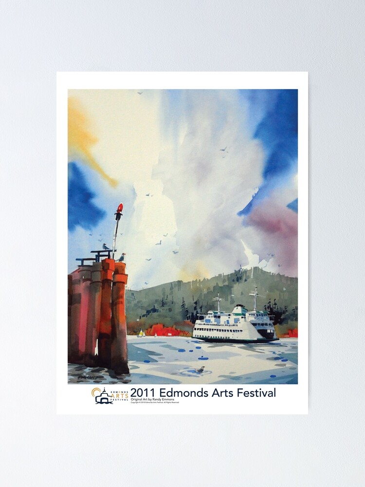 "2011 Edmonds Arts Festival Poster, Print, or Art Board" Poster for ...
