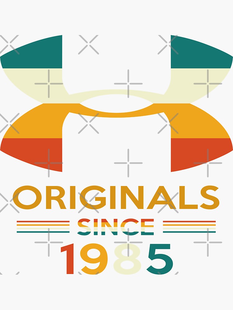 "Retro 1985" Sticker for Sale by lissetu1o1g5oa2 | Redbubble