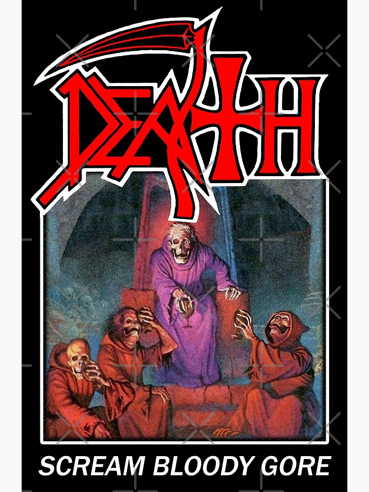 "Death - Scream Bloody Gore" Poster for Sale by BristolHummm | Redbubble