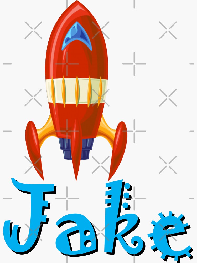 "JAKE - Personalised Name Tag" Sticker for Sale by KidsShack | Redbubble