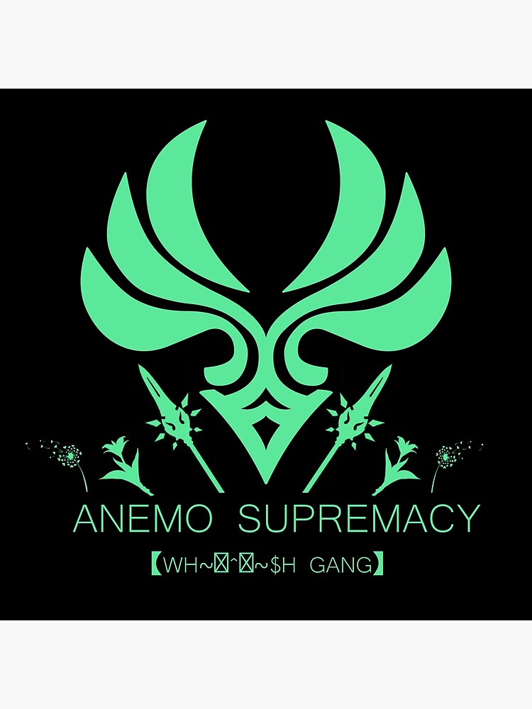 "Genshin Impact Anemo Supremacy" Poster for Sale by charlierockitt ...
