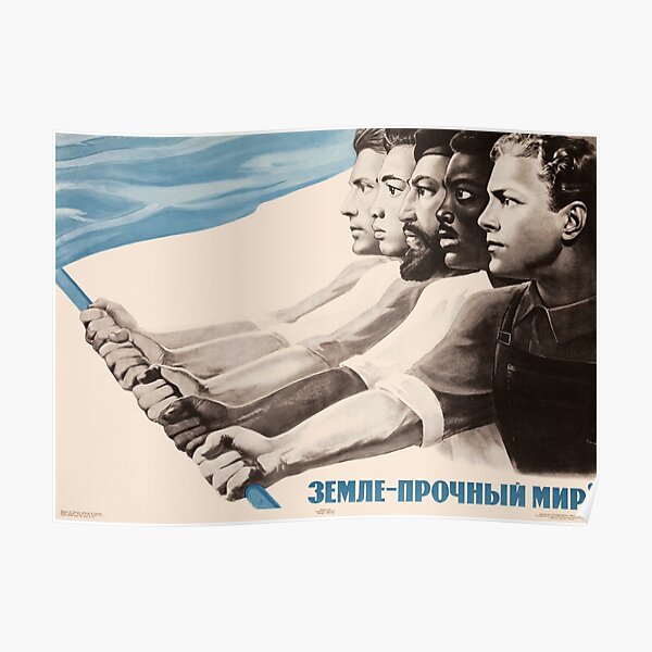 ""Lasting Peace for Earth!" Soviet Anti-Racist, Anti-War Propaganda Art ...