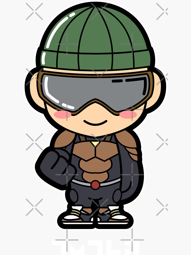 "CHIBI MUMEN RIDER" Sticker for Sale by virgiaone | Redbubble