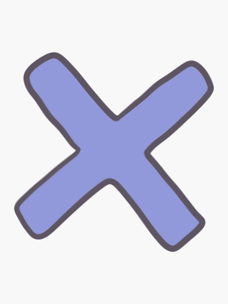 "A Silent Voice X" Sticker for Sale by swim4hope | Redbubble