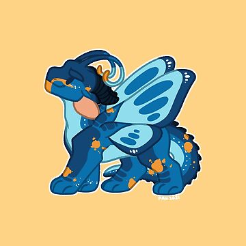 "Swordtail - WOF Wings of Fire" Sticker for Sale by Studio Maverick ...