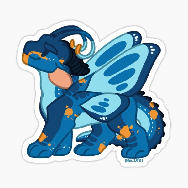 "Swordtail - WOF Wings of Fire" Sticker for Sale by StudioMaverick ...