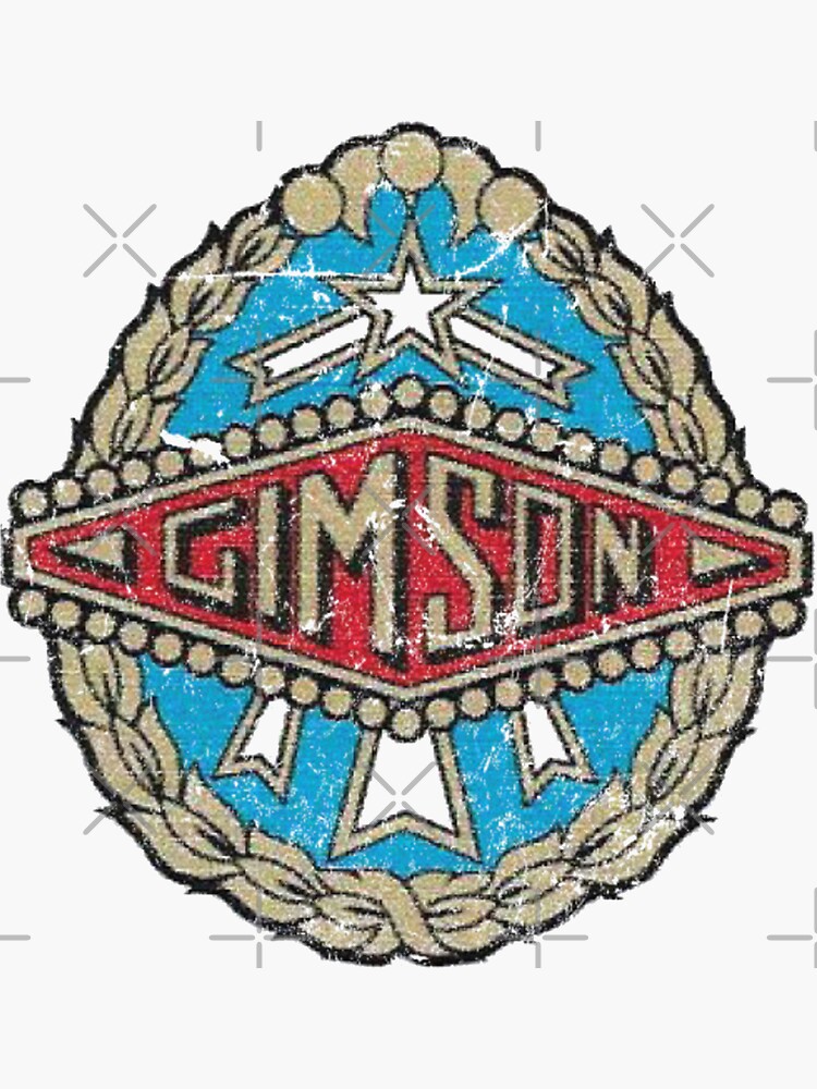 "Gimson Motorcycles" Sticker for Sale by kdpearce1 | Redbubble