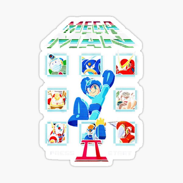"mega man x" Sticker for Sale by DebraDennis | Redbubble