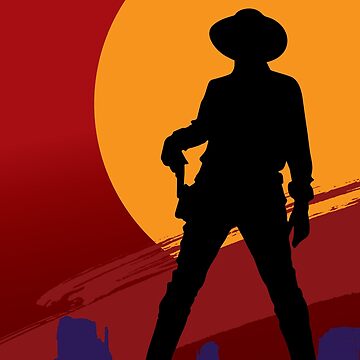 "Spaghetti Western" Poster for Sale by BLVDdesign | Redbubble