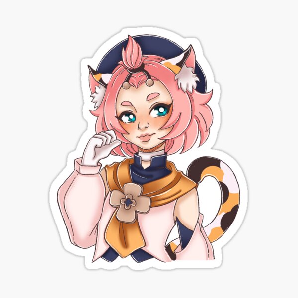 "Diona Genshin Impact" Sticker for Sale by Weiliepew | Redbubble