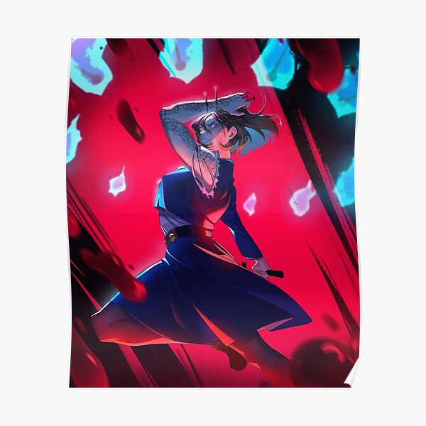 "Nobara Kugisaki Straw Doll Technique - Jujutsu Kaisen Art" Poster for ...