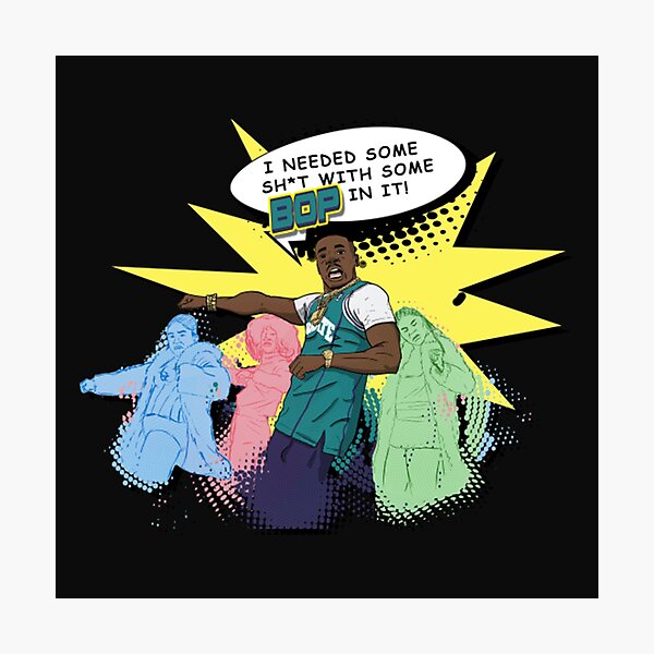 "Bop Art" Photographic Print by barbarfaq | Redbubble