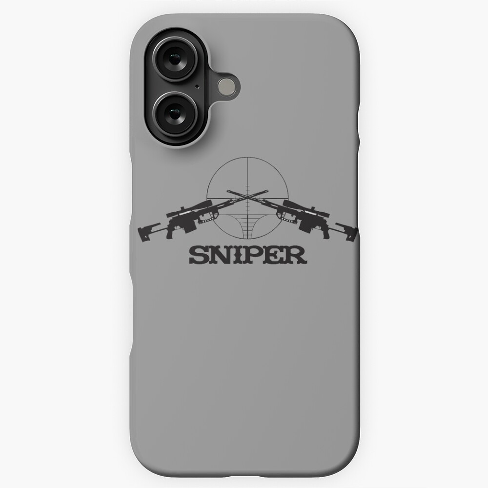 "Sniper scope rifles crossed" Sticker for Sale by mamisarah | Redbubble
