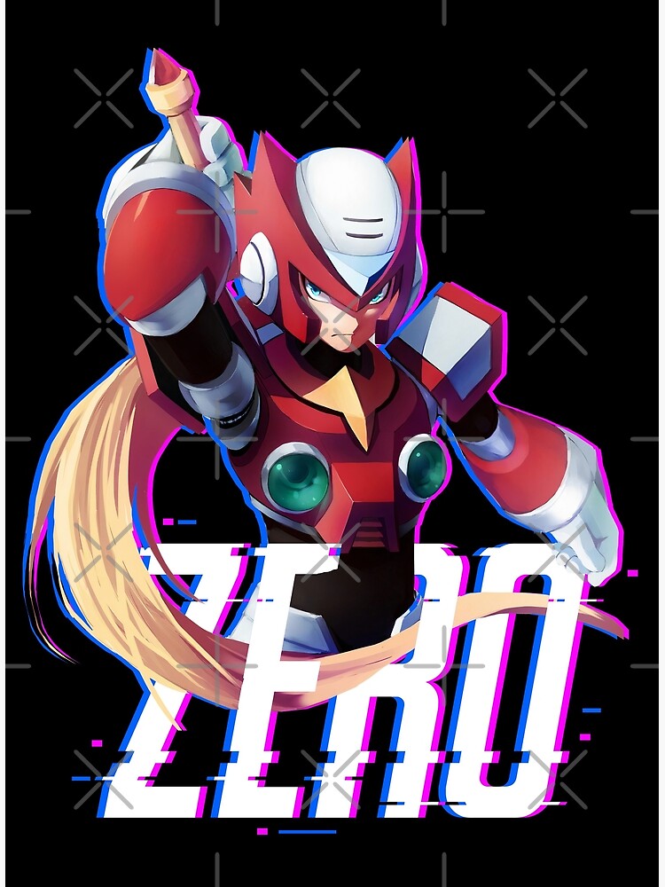 "MEGAMAN - ZERO" Poster for Sale by nxlhou | Redbubble