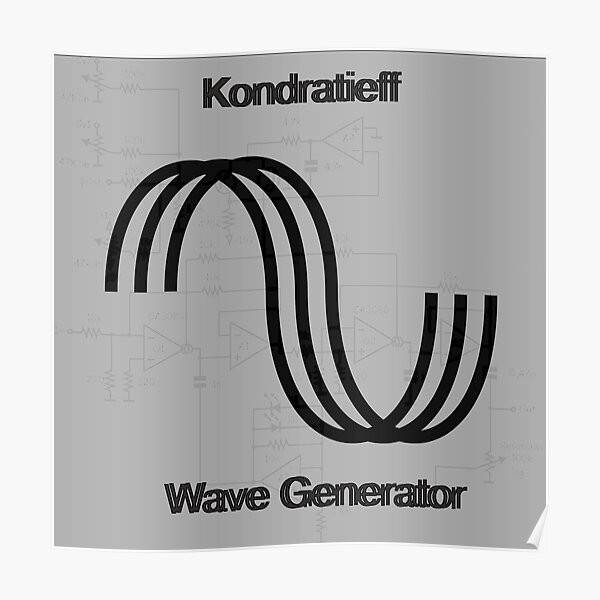 "Kondratieff Wave Generator - Logo" Poster by KWGmedia | Redbubble
