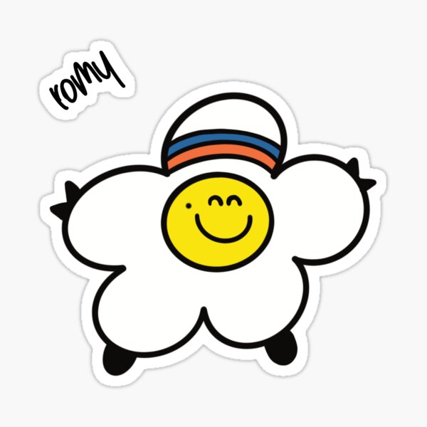 "Treasure KPOP doodles - Romy" Sticker for Sale by BlackbirdCC | Redbubble