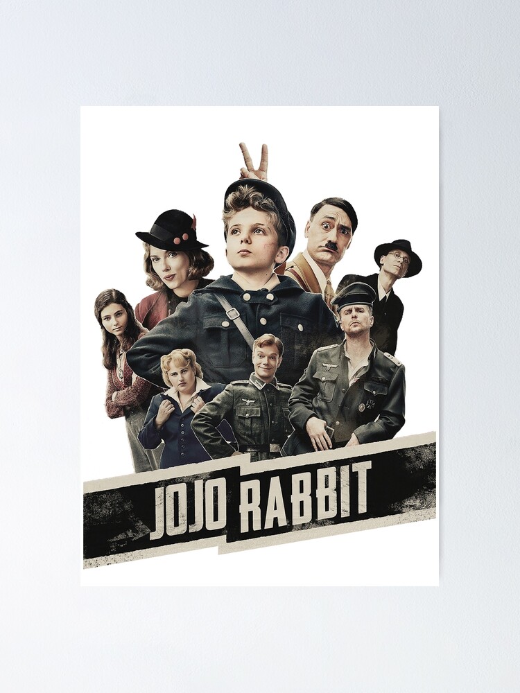 "Jojo Rabbit" Poster by vlostos | Redbubble
