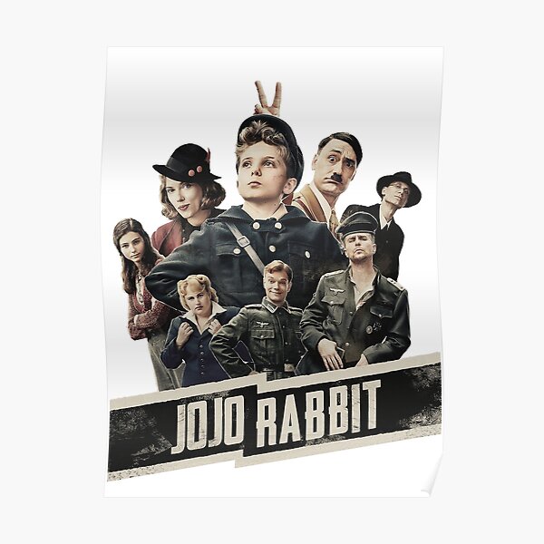 "Jojo Rabbit" Poster by vlostos | Redbubble