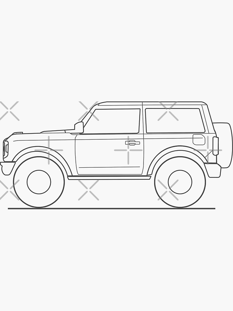 "New American offroad vehicle-4x4 overland-suv outline altered cab ...