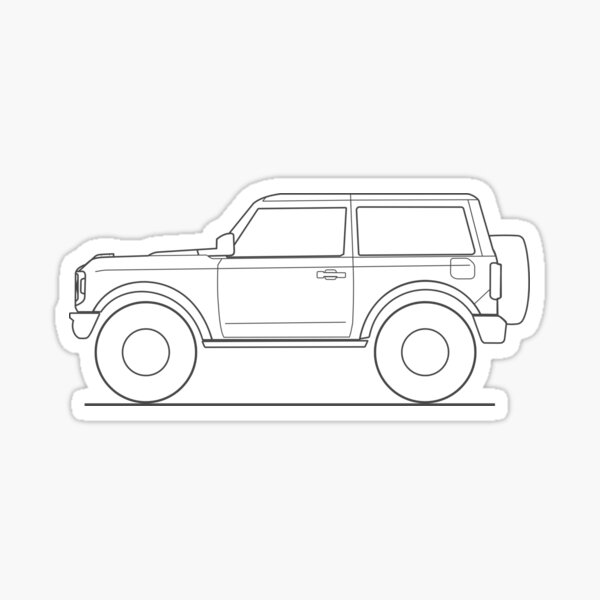 "New American offroad vehicle-4x4 overland-suv outline altered cab ...