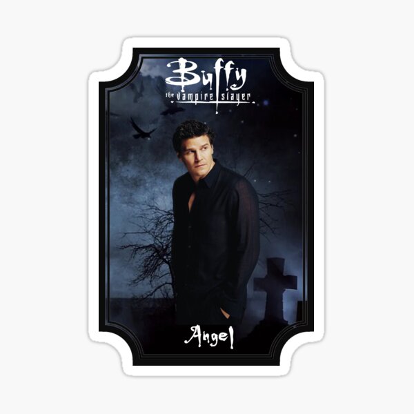 "BUFFY - ANGEL - LIAM" Sticker for Sale by wadee | Redbubble