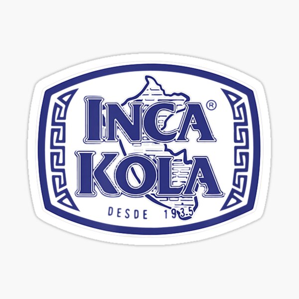 "Inca Kola T Peru Golden Kola Bubblegum Cream Soda T-Shirt" Sticker by ...