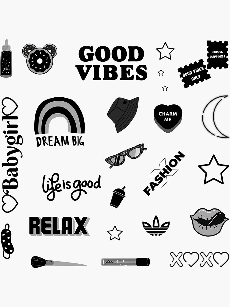 "Black pack" Sticker for Sale by Hoetoons | Redbubble