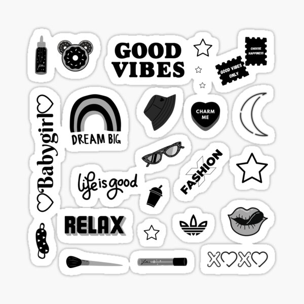 "Black pack" Sticker for Sale by Hoetoons | Redbubble