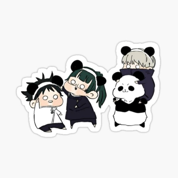 "jujutsu kaisen team" Sticker by Nurjamalia | Redbubble