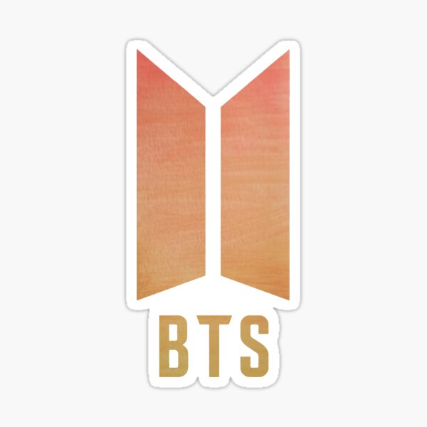 "BTS logo" Sticker by santhosh23g | Redbubble