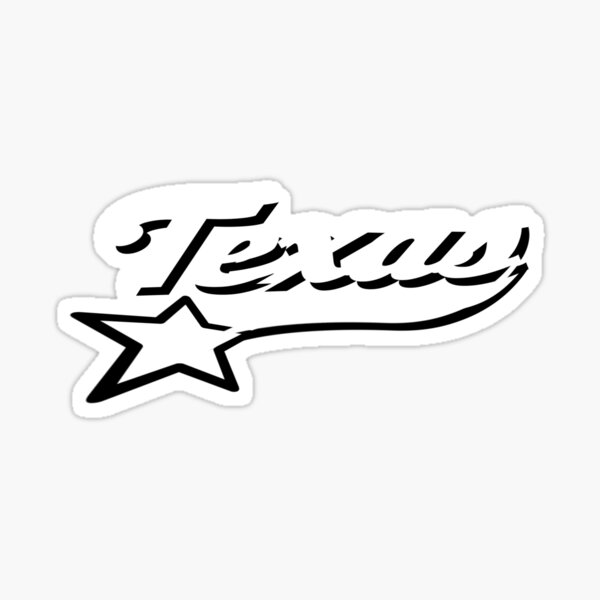 "Texas Lone Star" Sticker for Sale by jerome-manuel77 | Redbubble