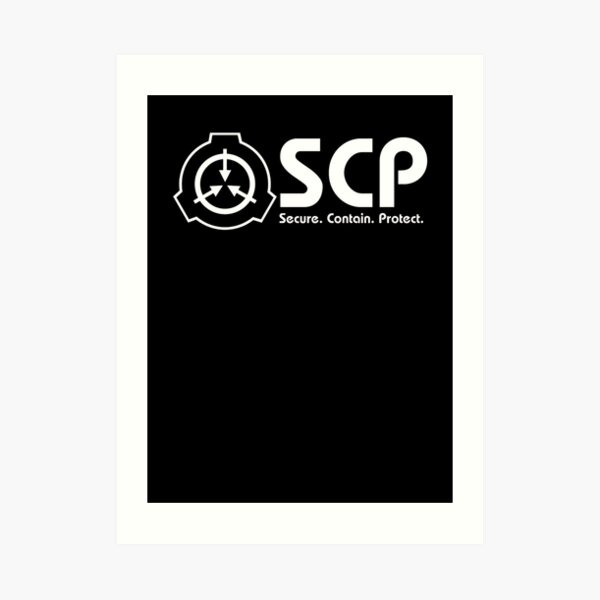 "SCP Foundation Logo" Art Print by ThomasColbert | Redbubble