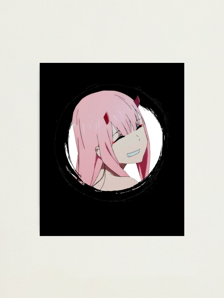 "Darling in the Franxx, Zero two, Waifu material" Photographic Print by ...