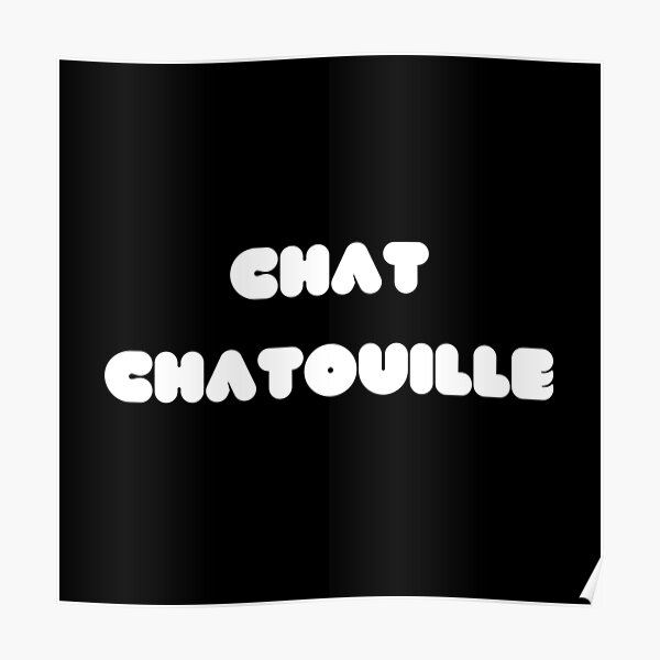 Posters sur le thème Chatouille | Redbubble