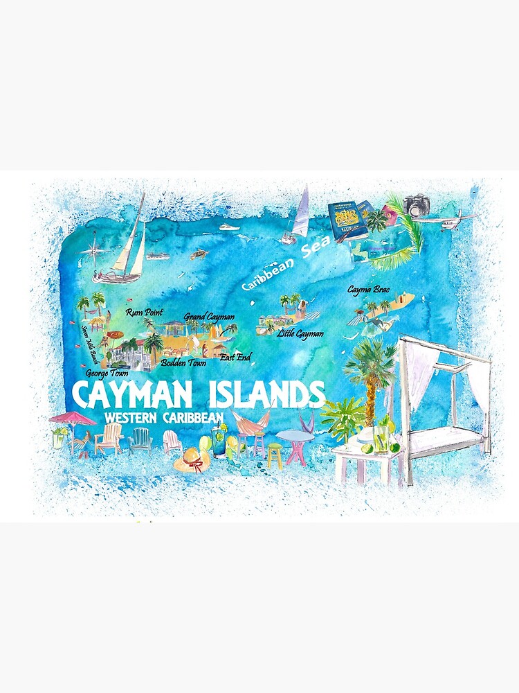 Grand cayman tourist map 60 photos - Guidebookbali.com