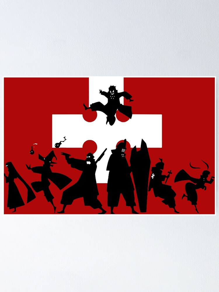 "fire force anime logo" Poster by jonesbradly | Redbubble